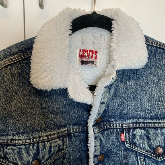 Levi's | Jackets & Coats | Classic 9s Kids Levis Sherpa Jean Jacket ...